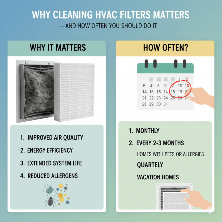 Why Cleaning HVAC Filters Matters — and How Often You Should Do It ...
